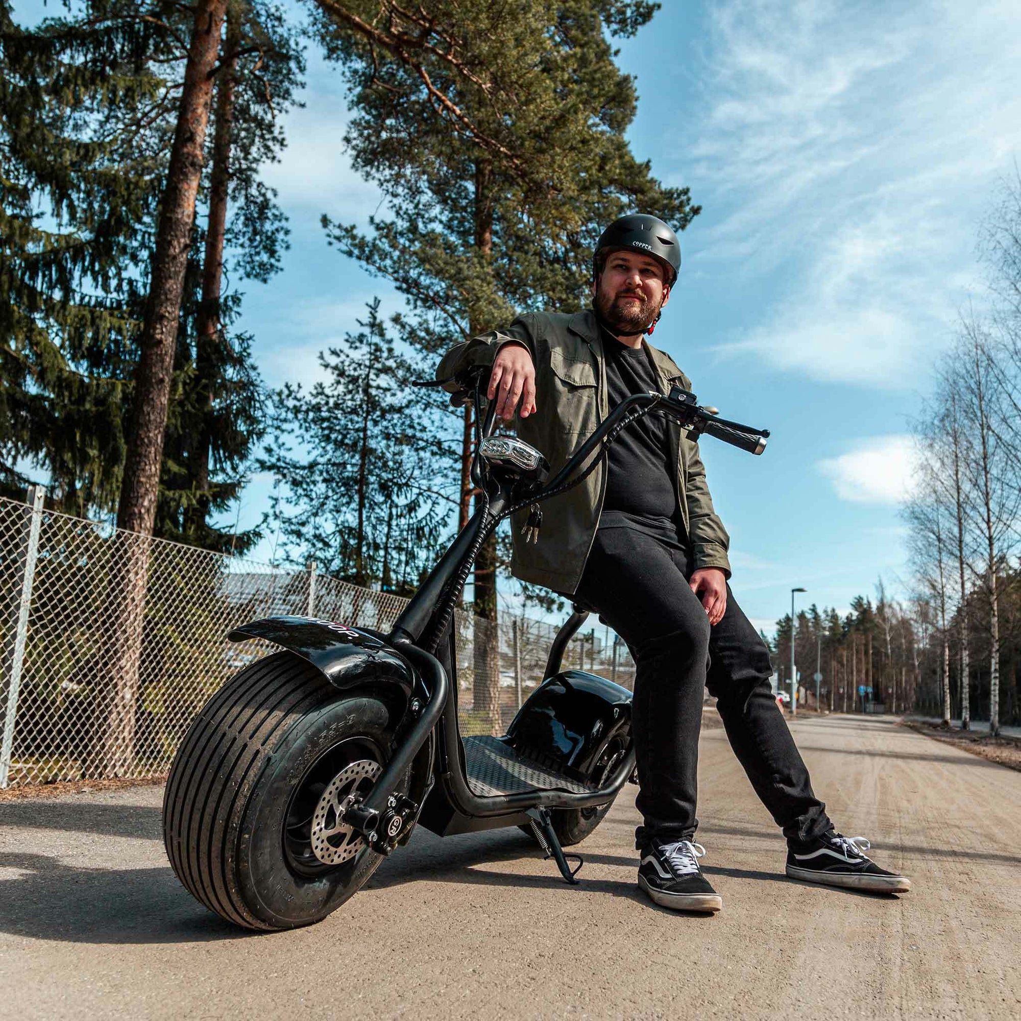 Swoop Elektrische Scooter Cruiser blauw N2 - 999,00 EUR - Nordic ProStore