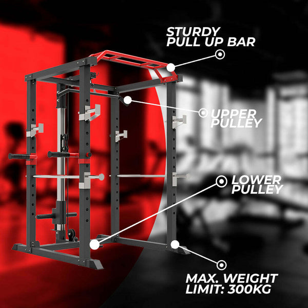 Nordcore Power Rack Core 110X140X220 cm - 539,00 EUR - Nordic ProStore